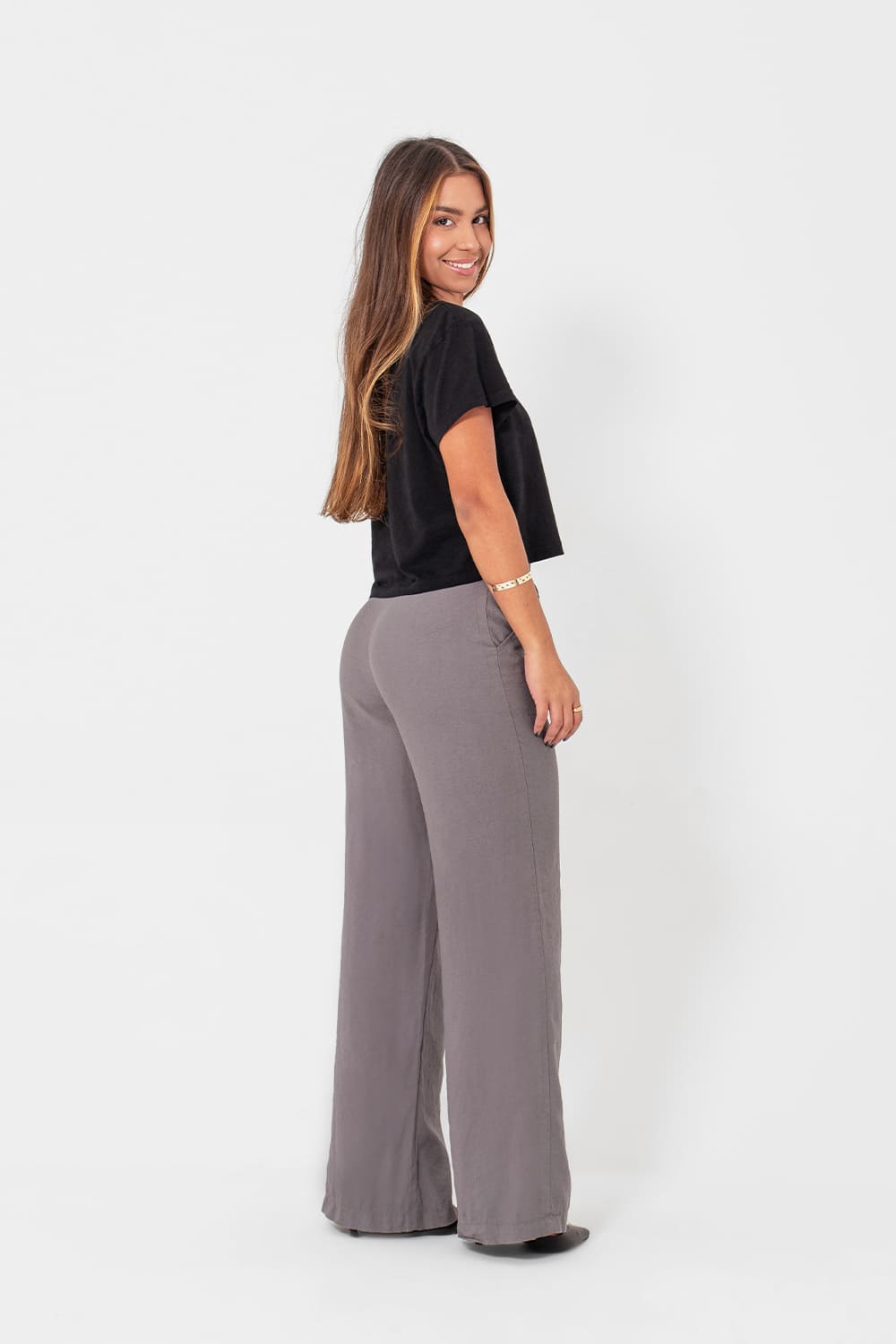 Cropped Regular Brunx Ind - Preto